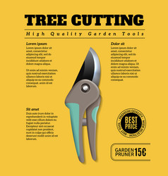 Realistic garden tools set Royalty Free Vector Image