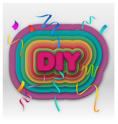 Diy Royalty Free Vector Image - VectorStock
