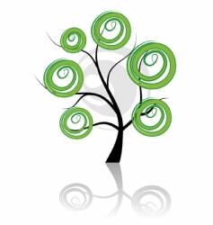 Purple tree Royalty Free Vector Image - VectorStock