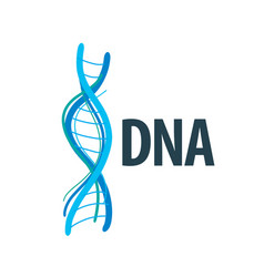 Dna logo Royalty Free Vector Image - VectorStock