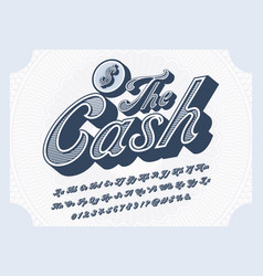 Full alphabet in the gothic style Royalty Free Vector Image