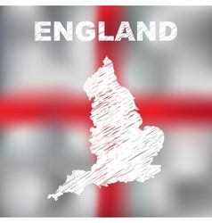 Modern map - lancashire county with districts Vector Image