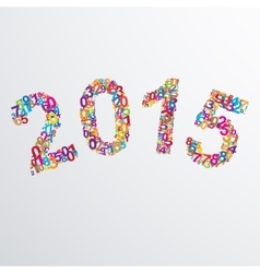 Seamless pattern with numbers Royalty Free Vector Image