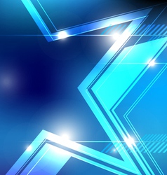 Abstract celebration star background design Vector Image