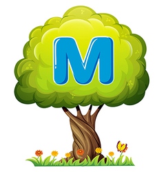 A tree at the forest Royalty Free Vector Image