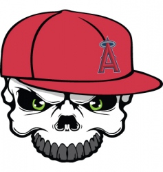 Yankee skull Royalty Free Vector Image - VectorStock