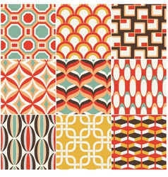 Seamless retro pattern Royalty Free Vector Image