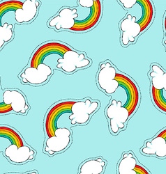 Seamless children background Royalty Free Vector Image