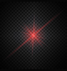 Golden glow light effect star burst with sparkles Vector Image