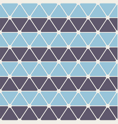 Abstract seamless rounded triangles pattern Vector Image