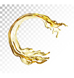 Golden dripping tap with drop gold coins Vector Image