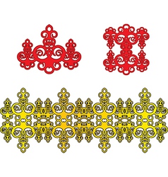 Classic empire style pattern Royalty Free Vector Image