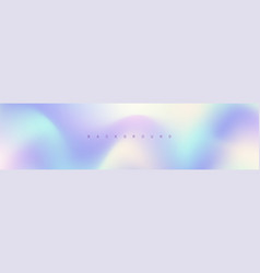 Abstract pastel gradient header background Vector Image
