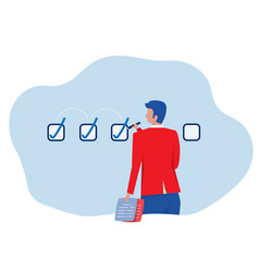 Female project manager Royalty Free Vector Image