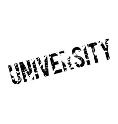 University rubber stamp Royalty Free Vector Image