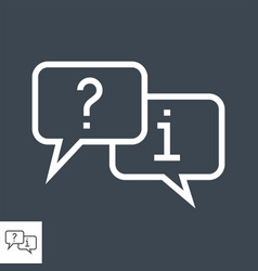 Hot question mark icon Royalty Free Vector Image