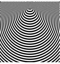 Op art abstract design Royalty Free Vector Image