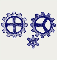 Gears Royalty Free Vector Image - VectorStock