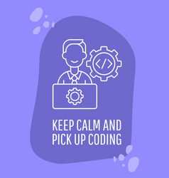 Keep calm and do crossfit Royalty Free Vector Image