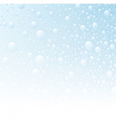 Watercolor h2o lettering Royalty Free Vector Image