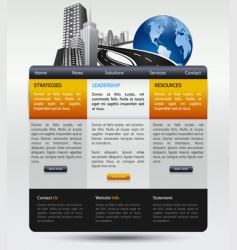 Web page design Royalty Free Vector Image - VectorStock