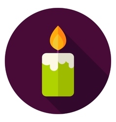 Candles icon Royalty Free Vector Image - VectorStock