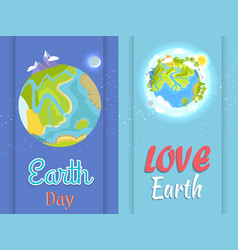 World environmental day connecting with nature Vector Image