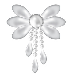 Brooch Royalty Free Vector Image - VectorStock