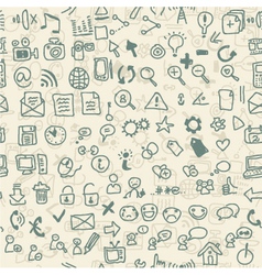 Seamless pattern with leaf Royalty Free Vector Image