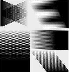 Cross hatch marks halftone Royalty Free Vector Image
