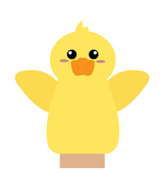 Cute puppet animal Royalty Free Vector Image - VectorStock