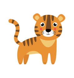 Body parts tiger animals anatomy Royalty Free Vector Image