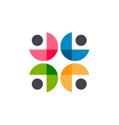 Child education logo Royalty Free Vector Image