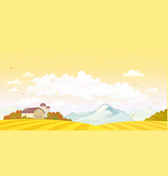 Cartoon farm Royalty Free Vector Image - VectorStock