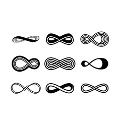 Believe - infinity symbol repetition and Vector Image