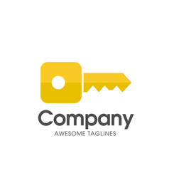 Smart key logo Royalty Free Vector Image - VectorStock