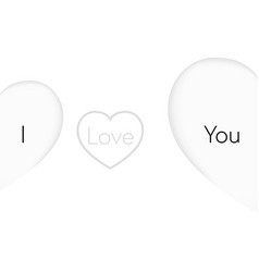 Half heart Royalty Free Vector Image - VectorStock