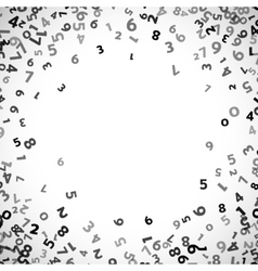 Abstract math number background Royalty Free Vector Image