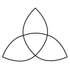 Holy trinity icon Royalty Free Vector Image - VectorStock