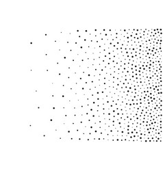 Abstract gradient halftone random dots background Vector Image