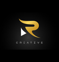 M letter icon design with creative modern look Vector Image