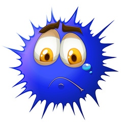 Color splash with faces Royalty Free Vector Image