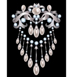 Brooch Royalty Free Vector Image - VectorStock