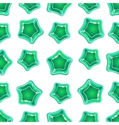 Star shape candy pattern Royalty Free Vector Image