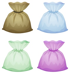 Pouches Royalty Free Vector Image - VectorStock