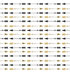 Tribal arrows seamless pattern Royalty Free Vector Image