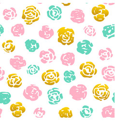 Small flowers seamless pattern Royalty Free Vector Image