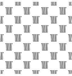 Seamless pattern with modern vertical rectangular Vector Image