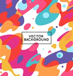 Abstract colorful background with text space Vector Image