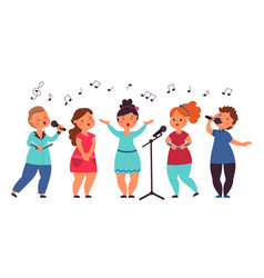 Kids dancing Royalty Free Vector Image - VectorStock